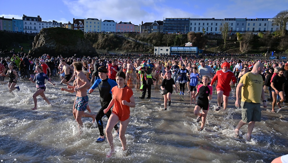 Festive Swims in Wales | Sport Wales | Sport Wales
